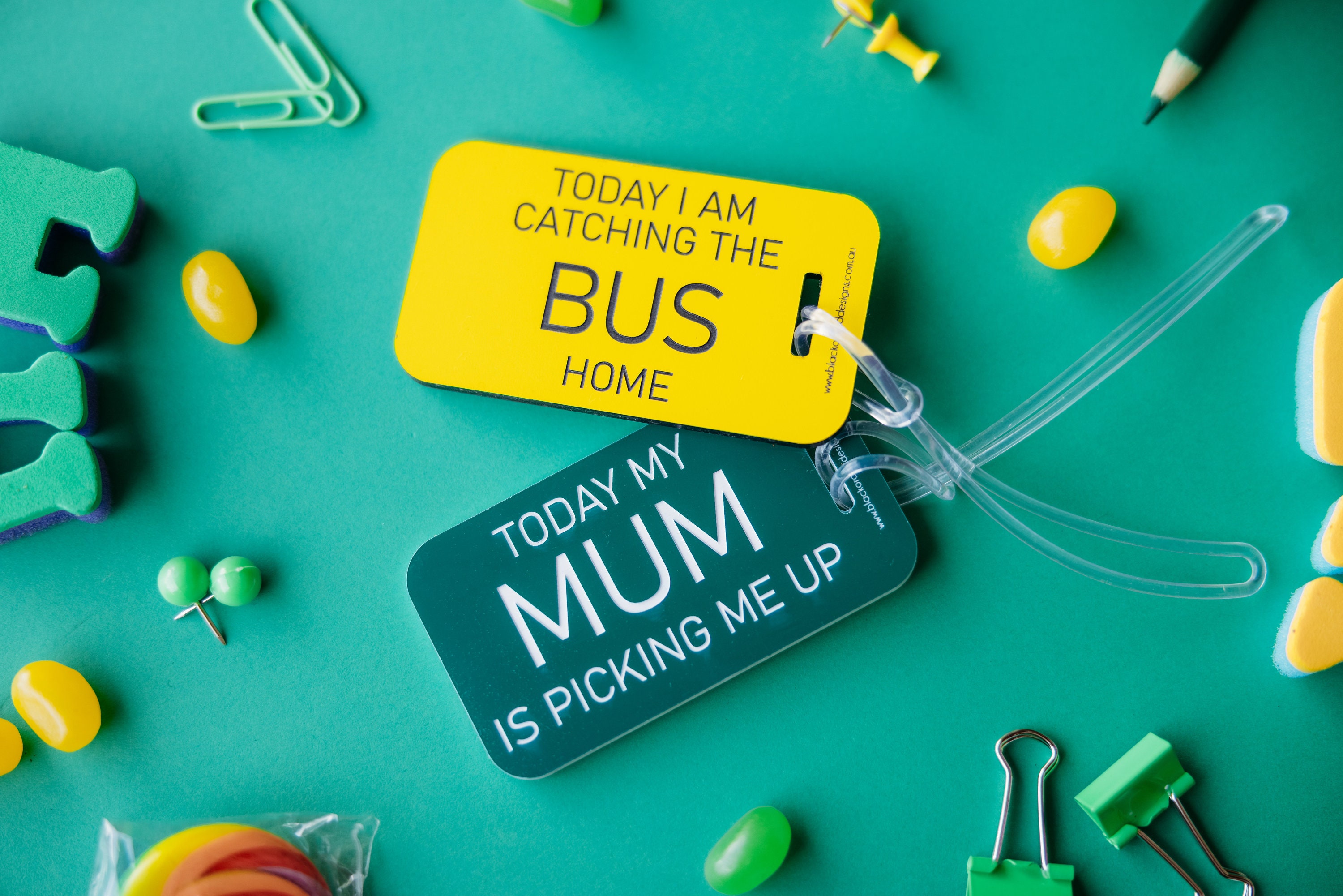 After School Bag Tags - Etsy Australia
