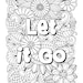 Coloring Pages - Inspirational Quotes - Etsy