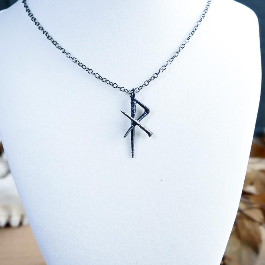 Love Bind Rune Talisman, Viking Necklace, Personalized Norse Viking ...
