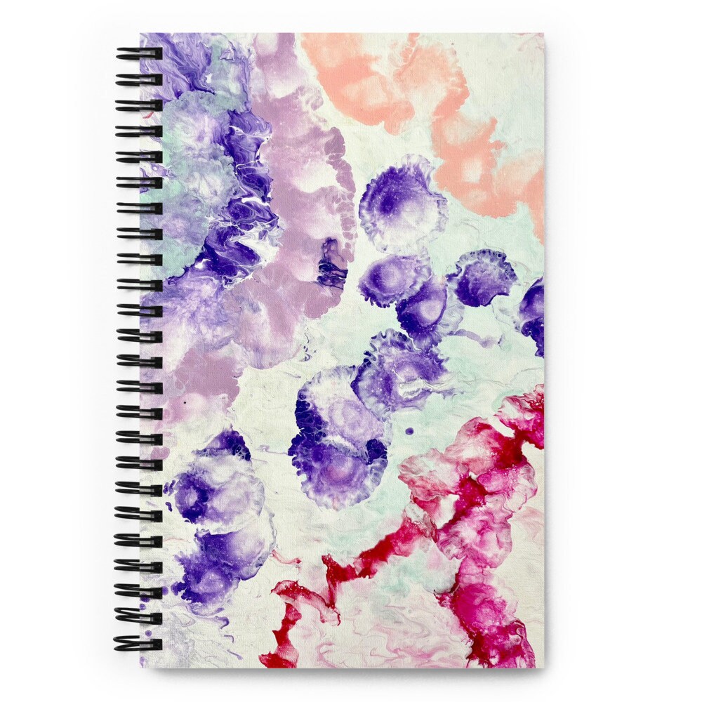 Creativity Spiral Notebook Unique Artistic Notebook - Etsy
