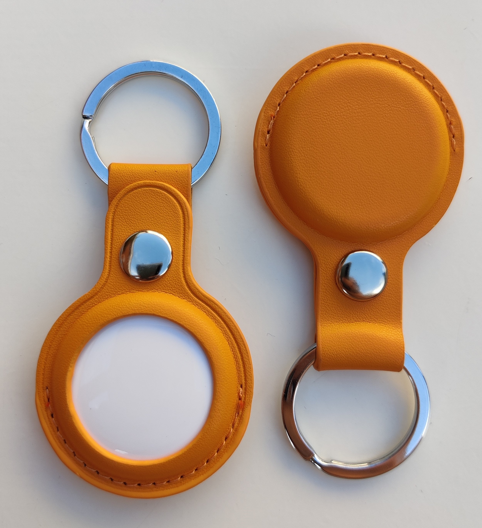 Personalised Yellow Apple AirTag Case, Protective Air Tag Case Cover ...