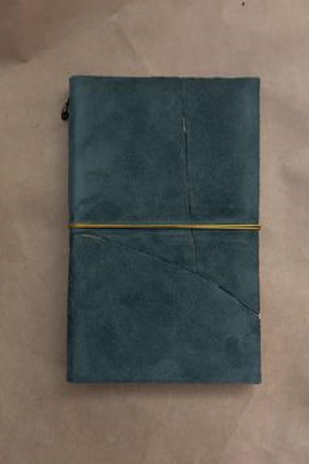 A5 Refillable Leather Notebook, Suede Leather - Etsy