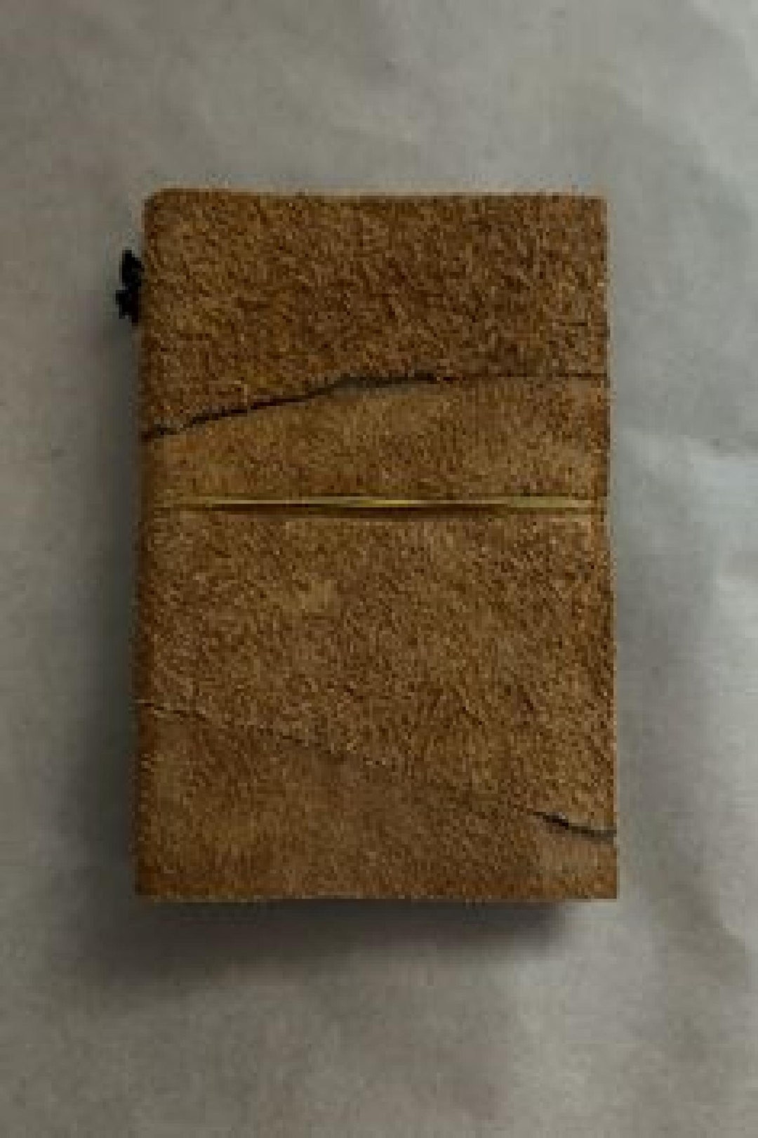 A6 Refillable Leather Notebook, Suede Leather - Etsy