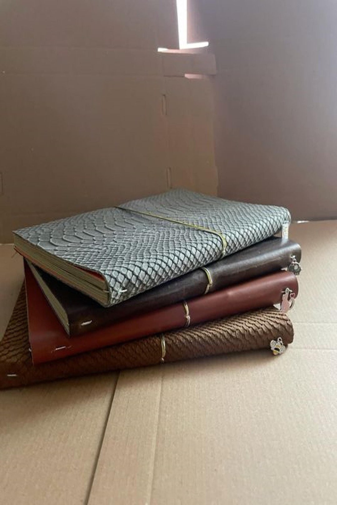 A Vintage Notebook, A5 Refillable Leather Notebook - Etsy
