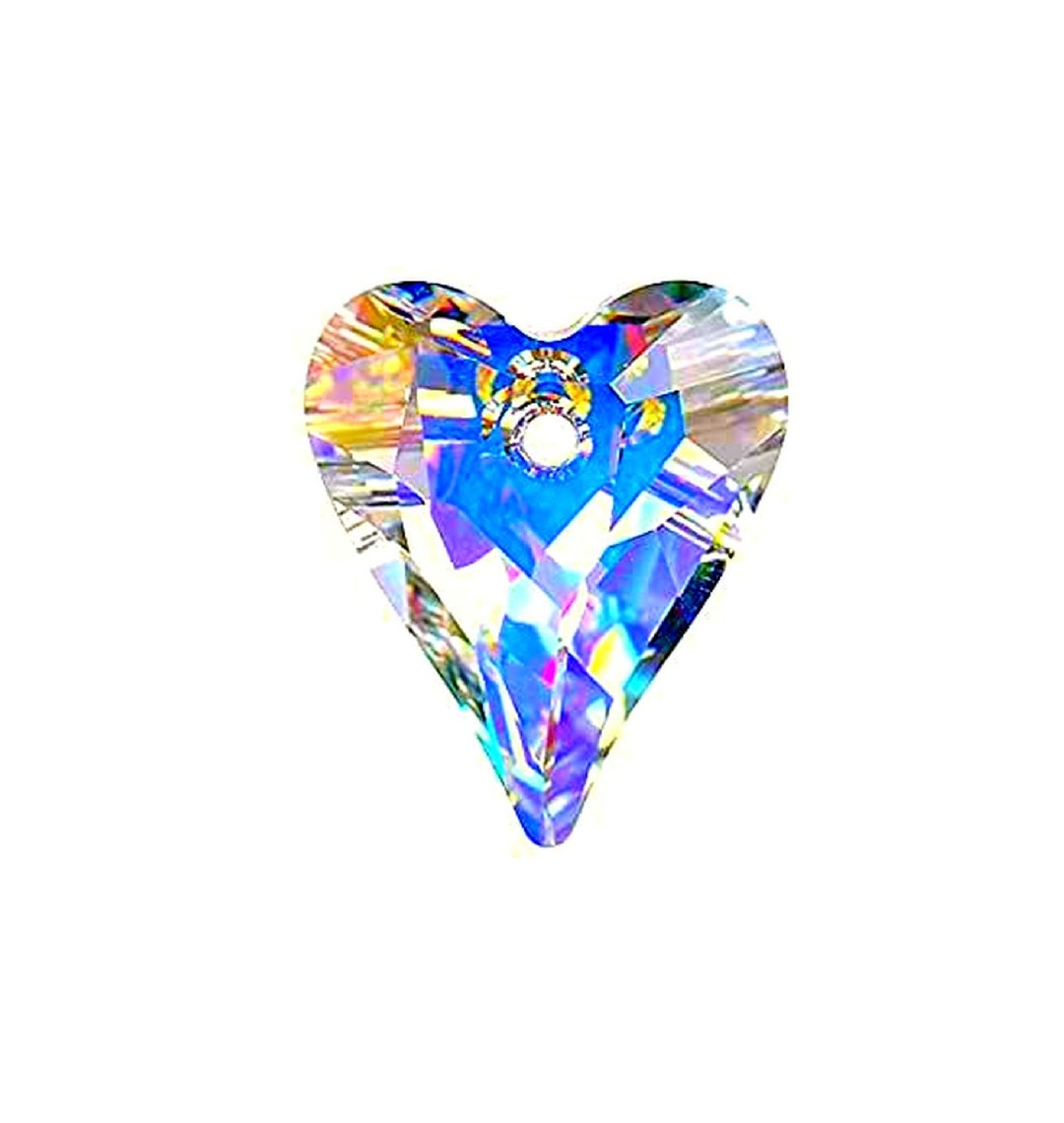 Swarovski 6240 Wild Heart Prism 27 Mm Aurora Borealis - Etsy