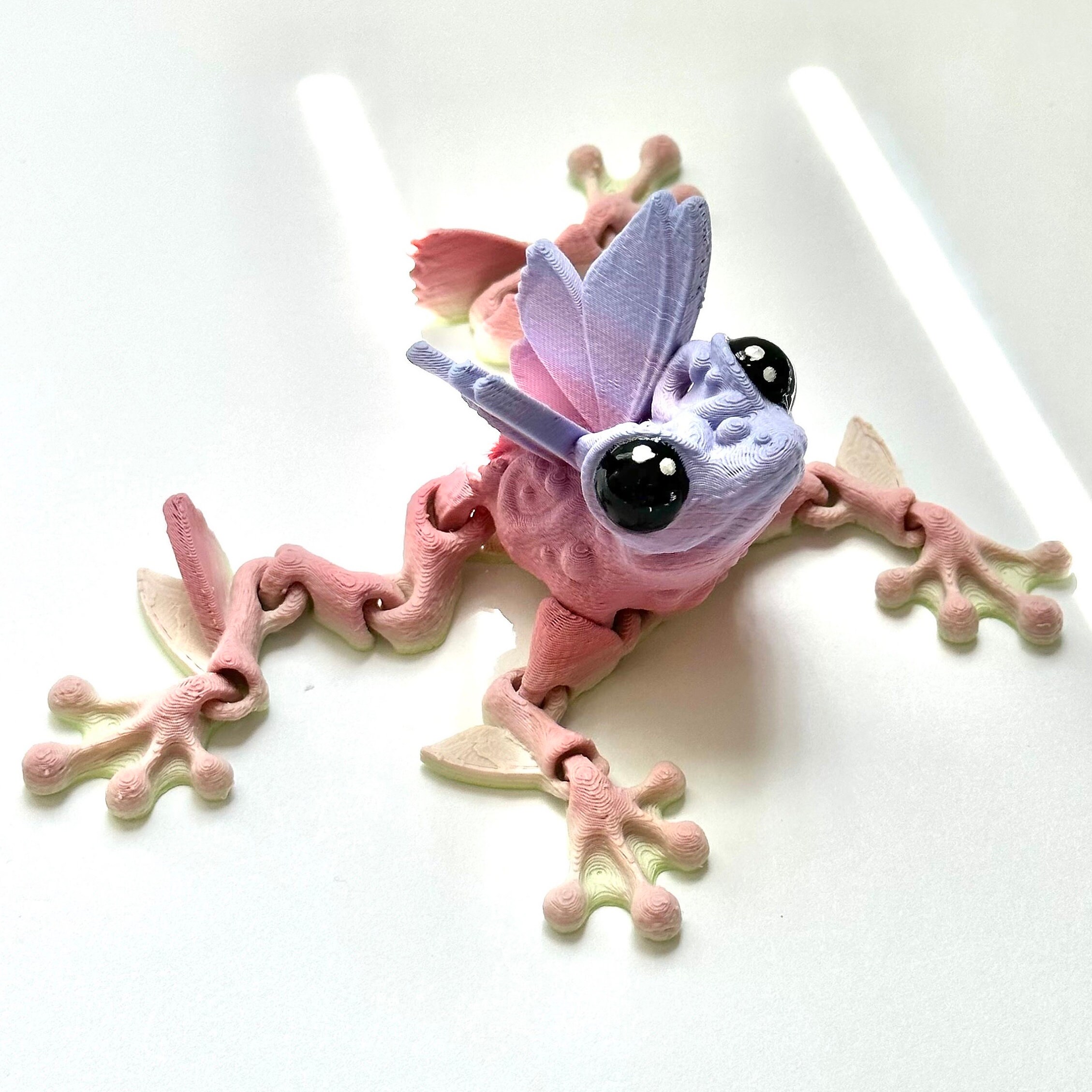 Flutter Tree Frog Interactive Tree Frog Toy Movable Figure - Etsy