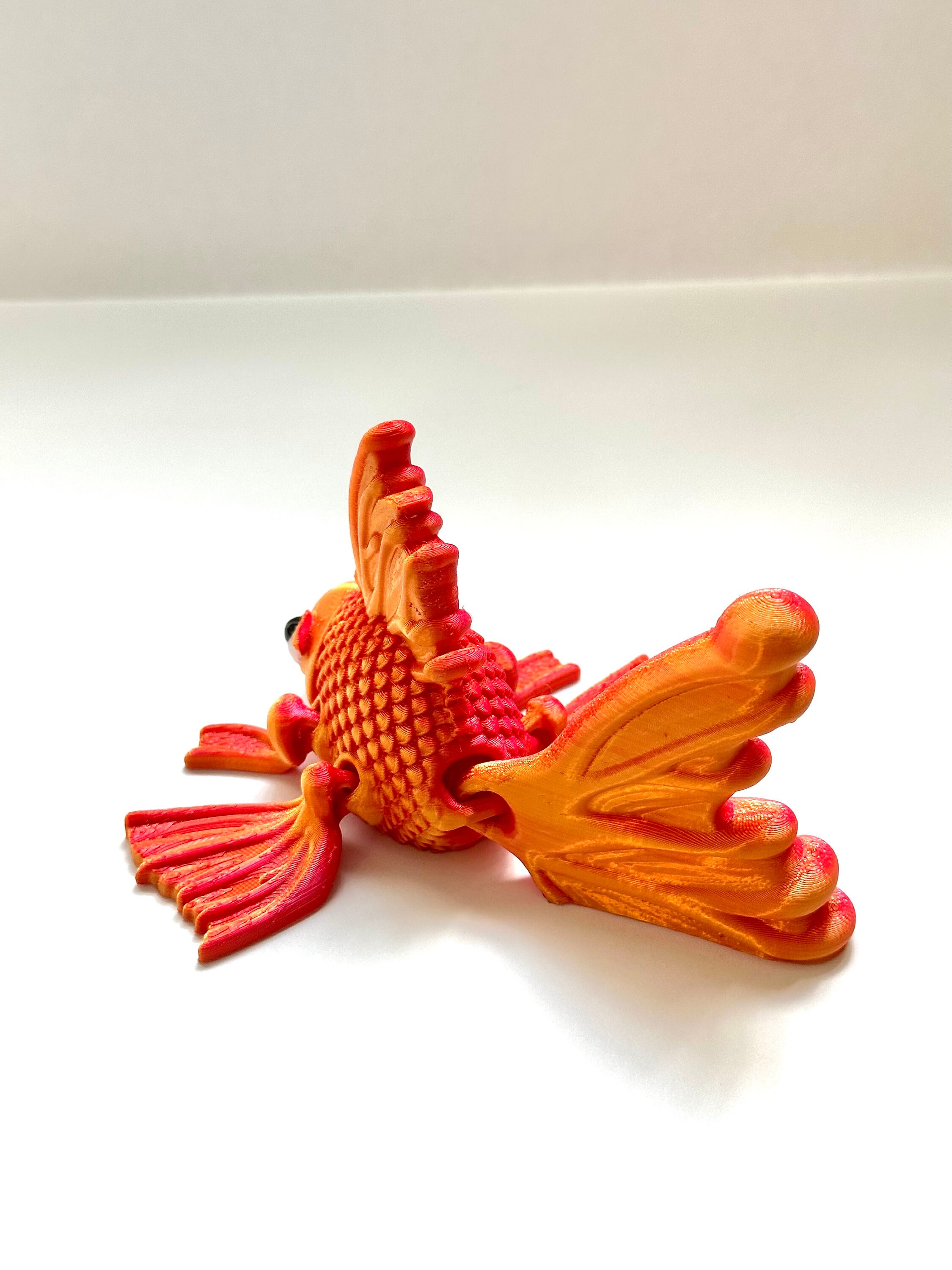 Big Eyed Goldfish 3D Printed Fidget Toy Sensory Stress - Etsy