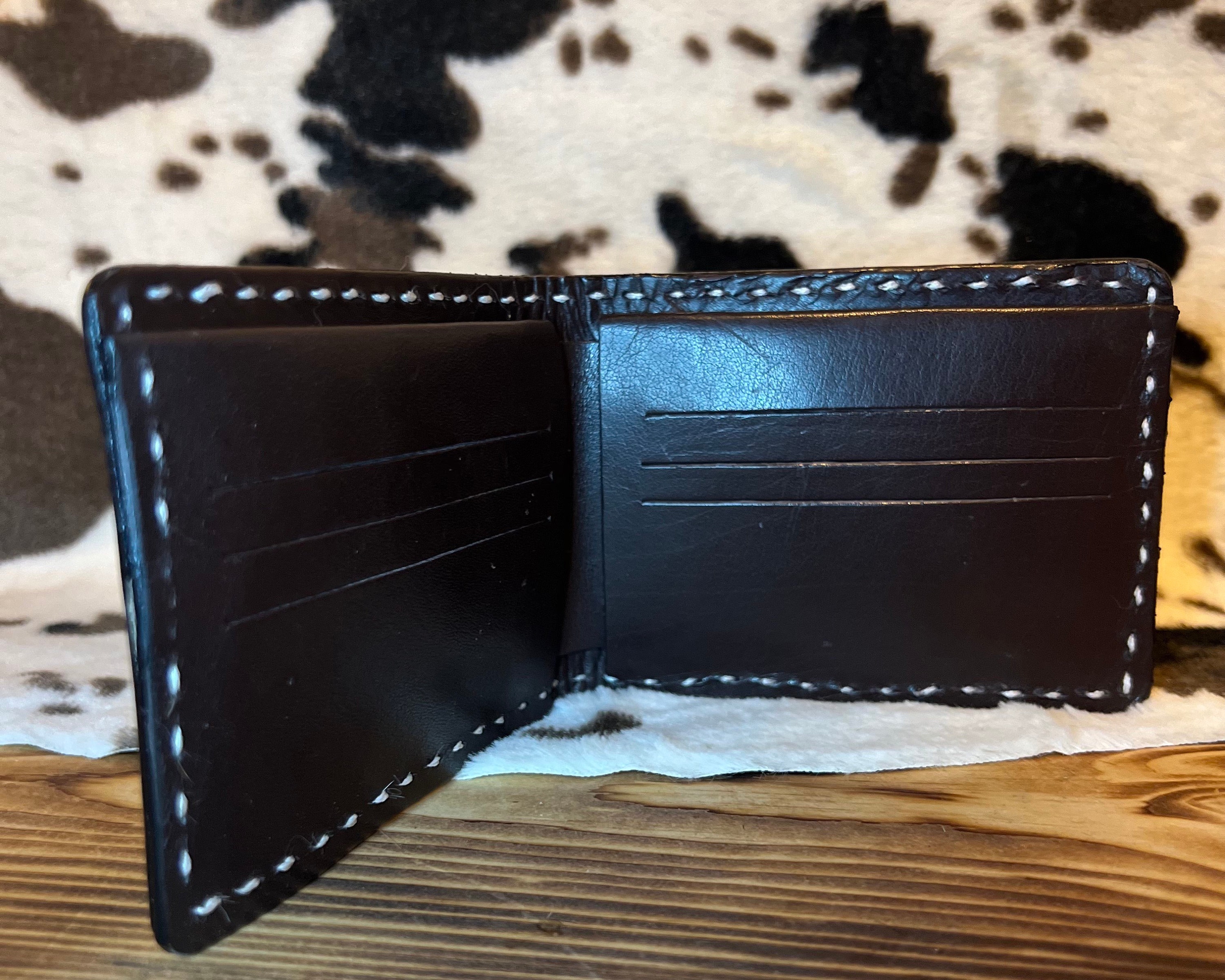 Custom Tooled Wallet , Custom Tooled Card Holder Wallet, Tooled Wallet ...