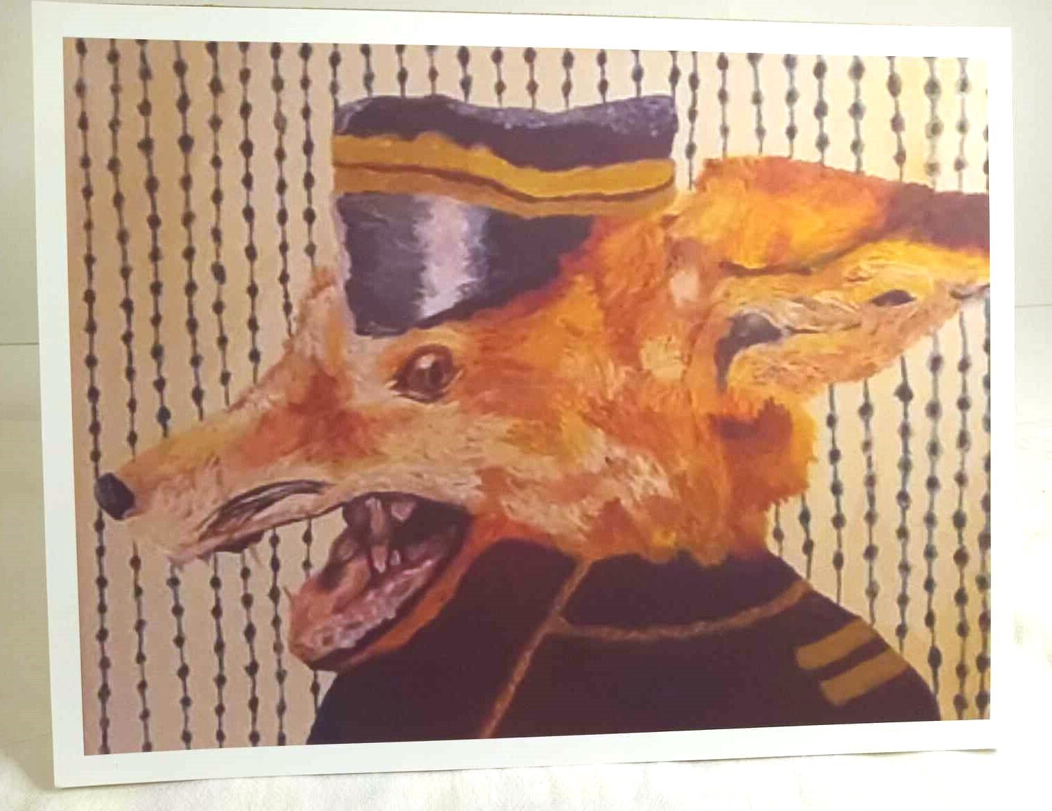 Fabulous Mr. Fox Original Art Print - Etsy