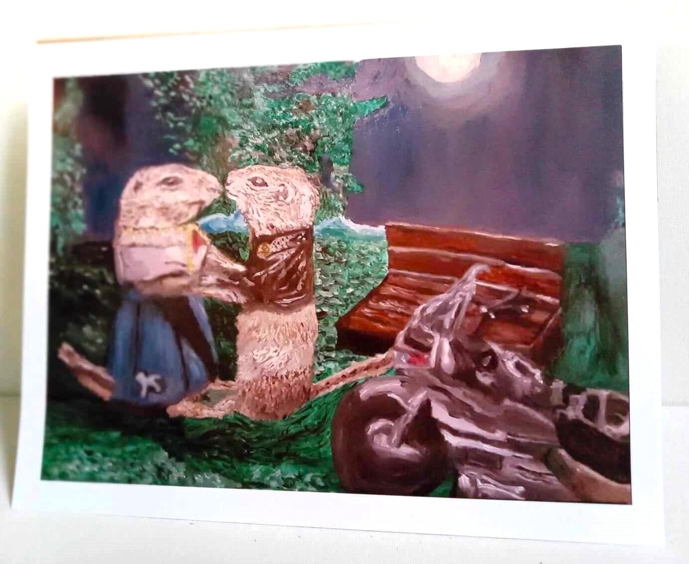 Gopher Love Original Art Print - Etsy