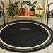 Jute Black Round Rugs, Floor Jute Rugs for Home Décor, Circle Rug for ...