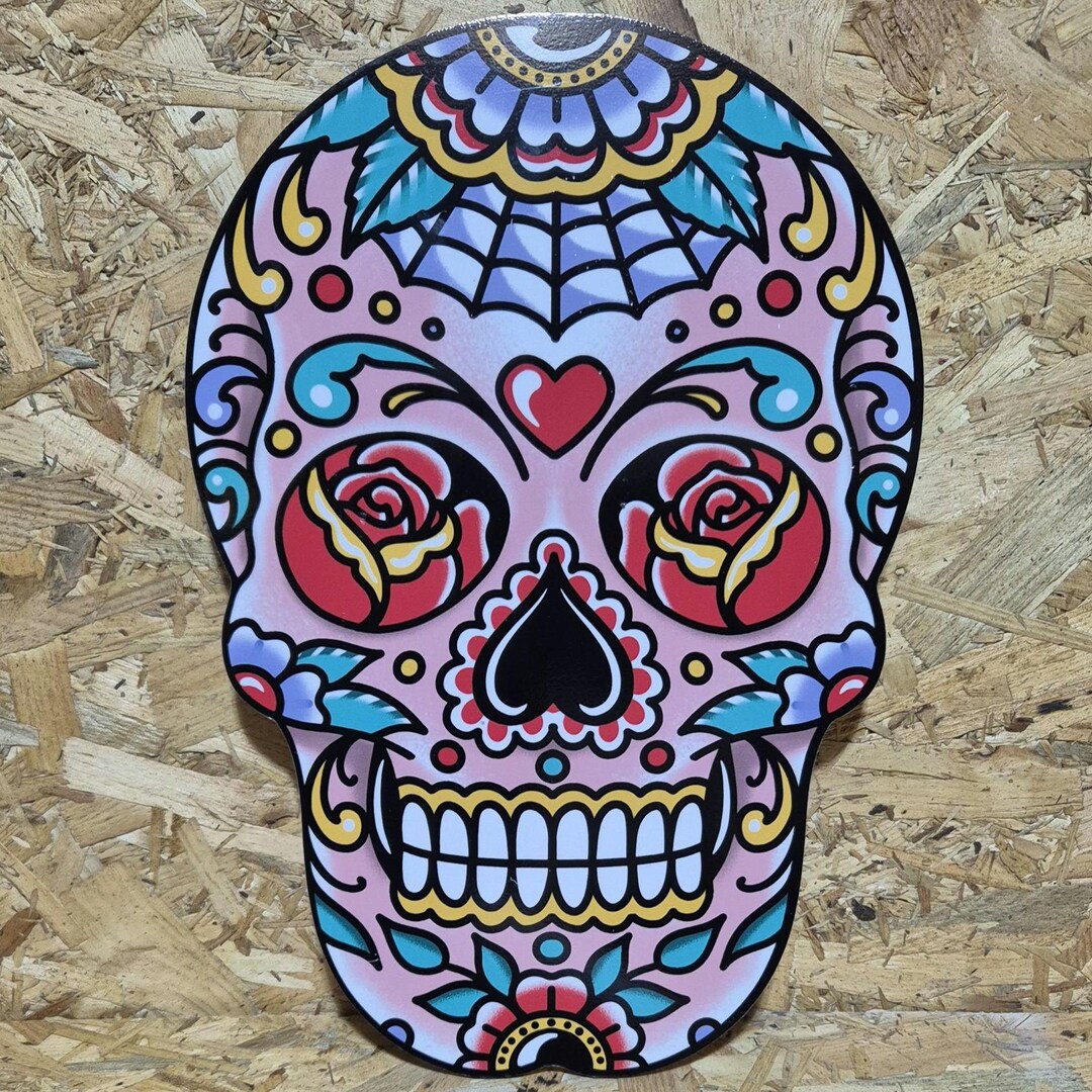 Candy Skull Interior and Exterior Wall Art Decor | by Wall Tattoos ...