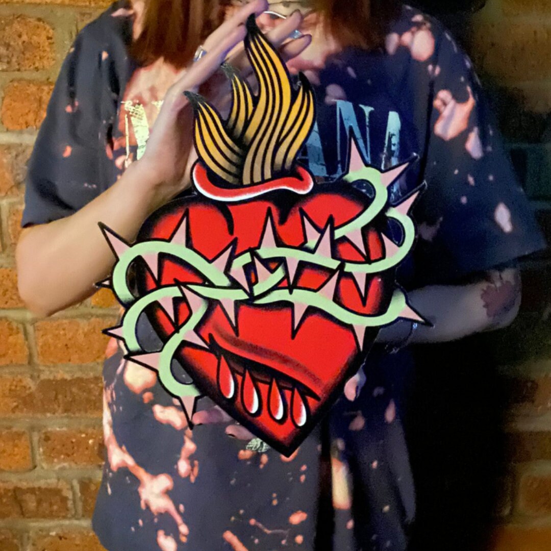 Sacred Heart - Etsy UK