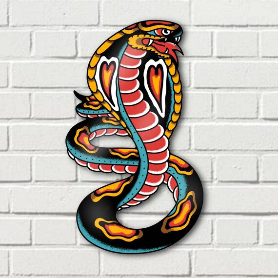 Cobra Snake Head Tattoo