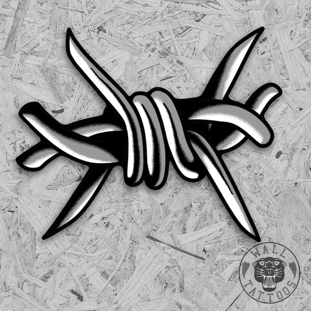 Barbed Wire Wall Art: Modern Industrial Decor - Etsy