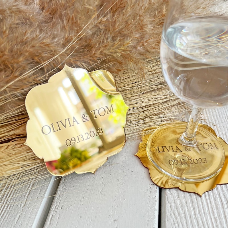 Acrylic Coasters - Etsy