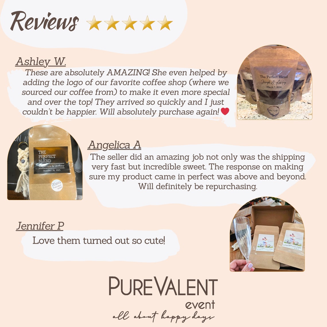 Personalized Memorial Favor Bags, Celebration of Life, Funeral ...