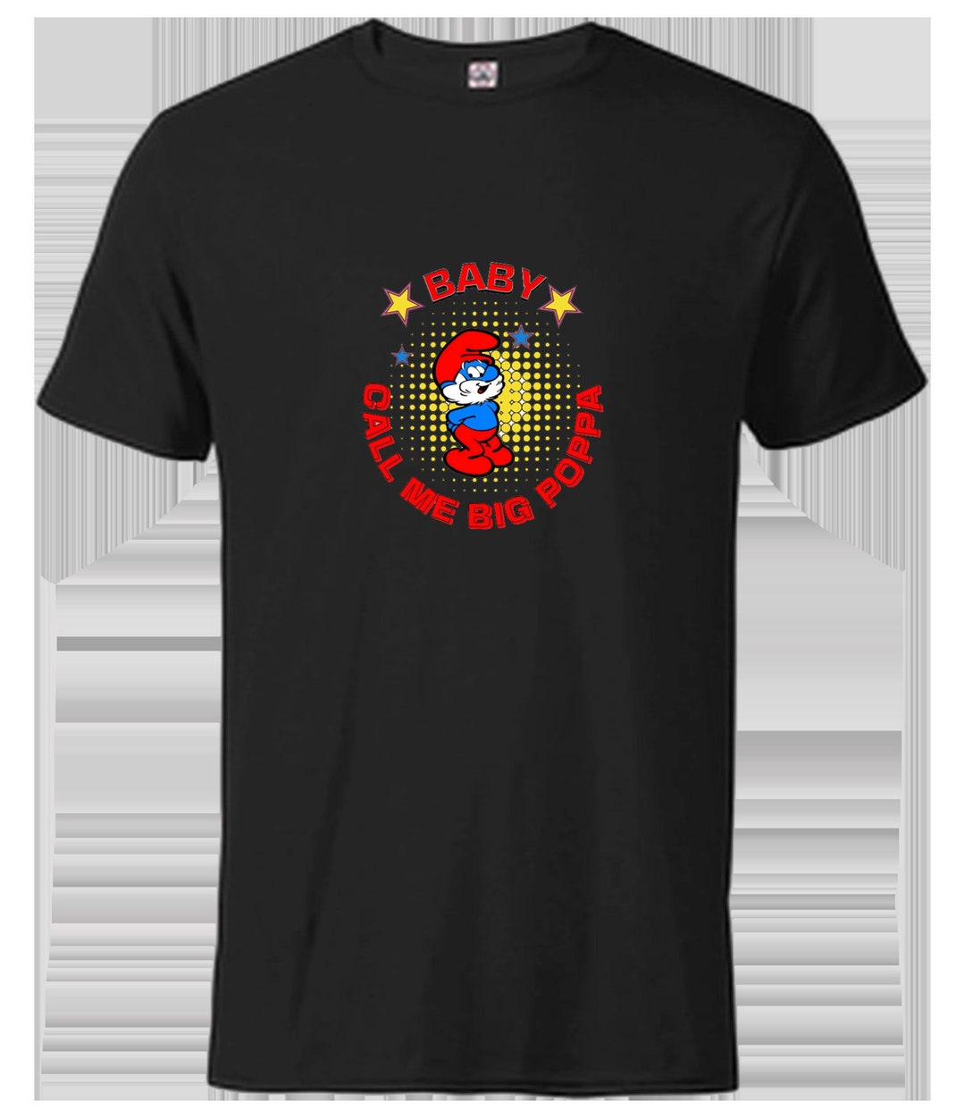 Call Me Big Poppa ,papa Smurf,happy Valentine,valentrine's Day - Etsy