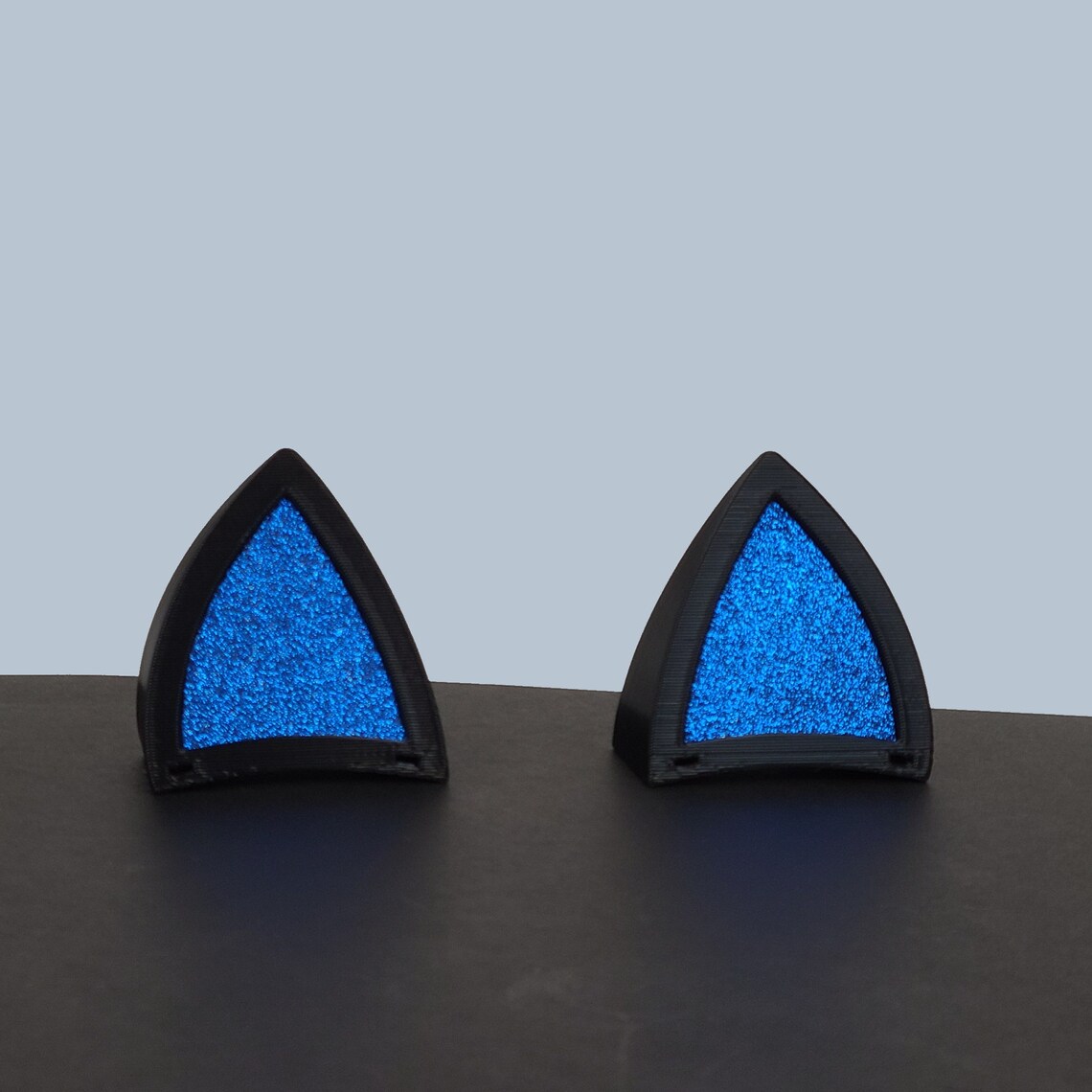 Customizable Clip on Cat Ears for Headphones Black or White | Etsy UK