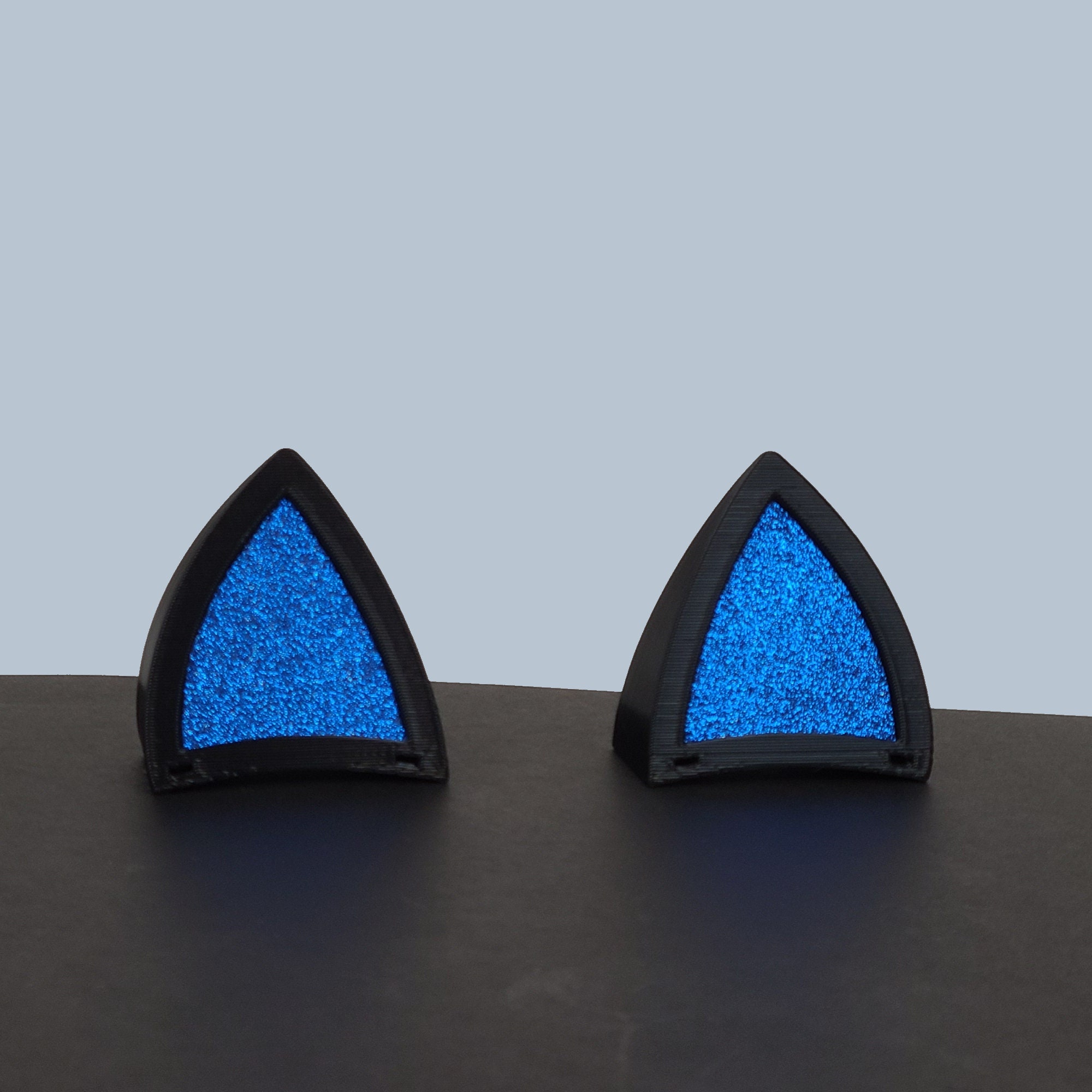 Customizable Clip on Cat Ears for Headphones Black or White - Etsy UK