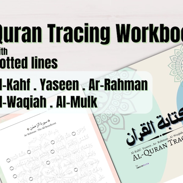 Quran Tracing With English Translation Juz 30 Printable PDF Goodnotes ...