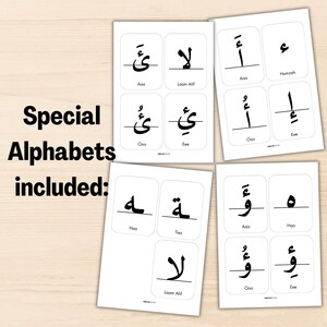Arabic Flashcards Vowels Letters Alphabets Printable - Etsy