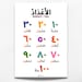 5 Arabic Numbers 1-100 Poster Package Printable - Etsy