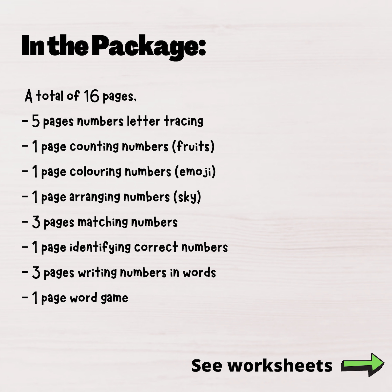 Arabic Worksheet Numbers 1-100 Printable Activity | Etsy