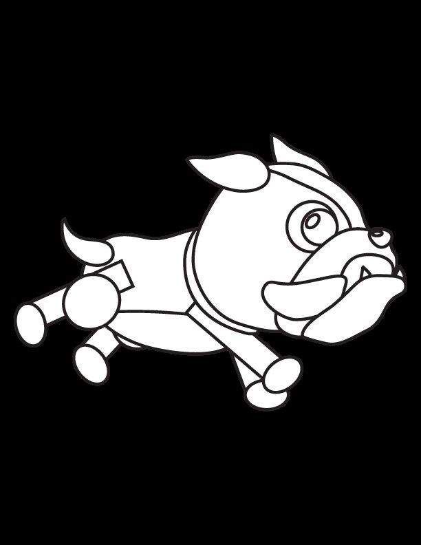 80 Cut and Color Pages for Kids! - Dogs - Etsy