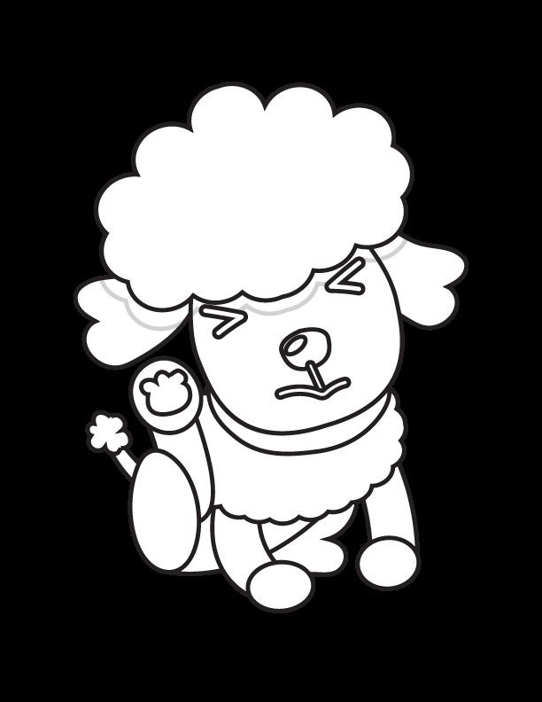 80 Cut and Color Pages for Kids! - Dogs - Etsy