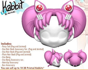 DIGITAL .STL Additional 6 Arm Chest for Kabbit 26-28cm 3D Printed Ball ...