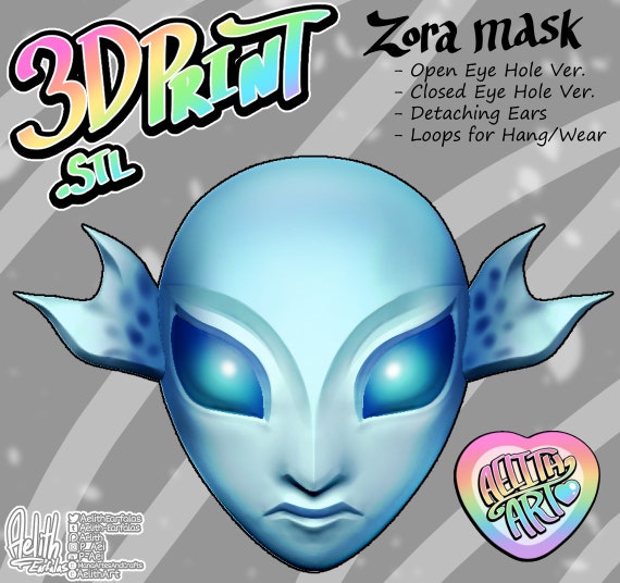 Majoras Mask Zora Mask