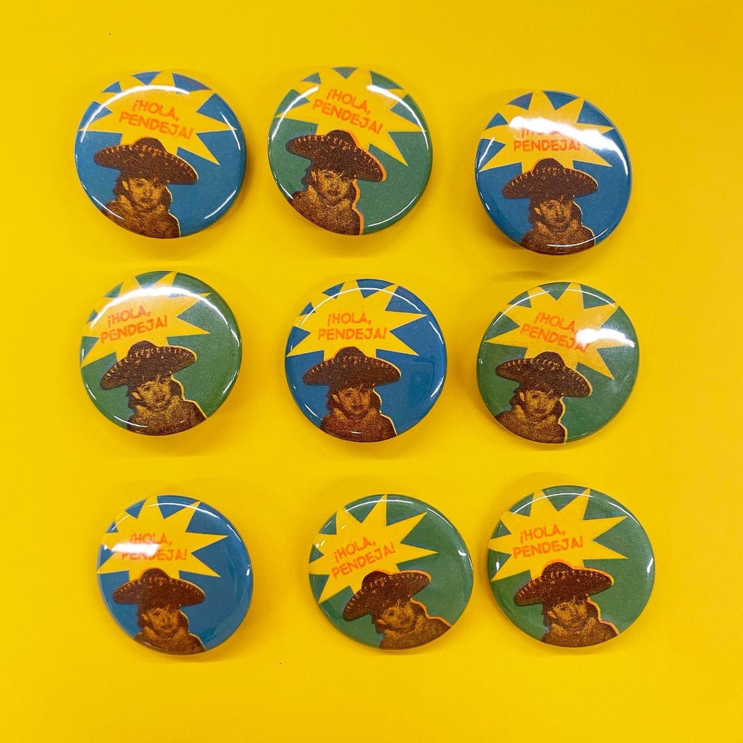 HOLA PENDEJA BABY 1.25 Round Buttons - Etsy