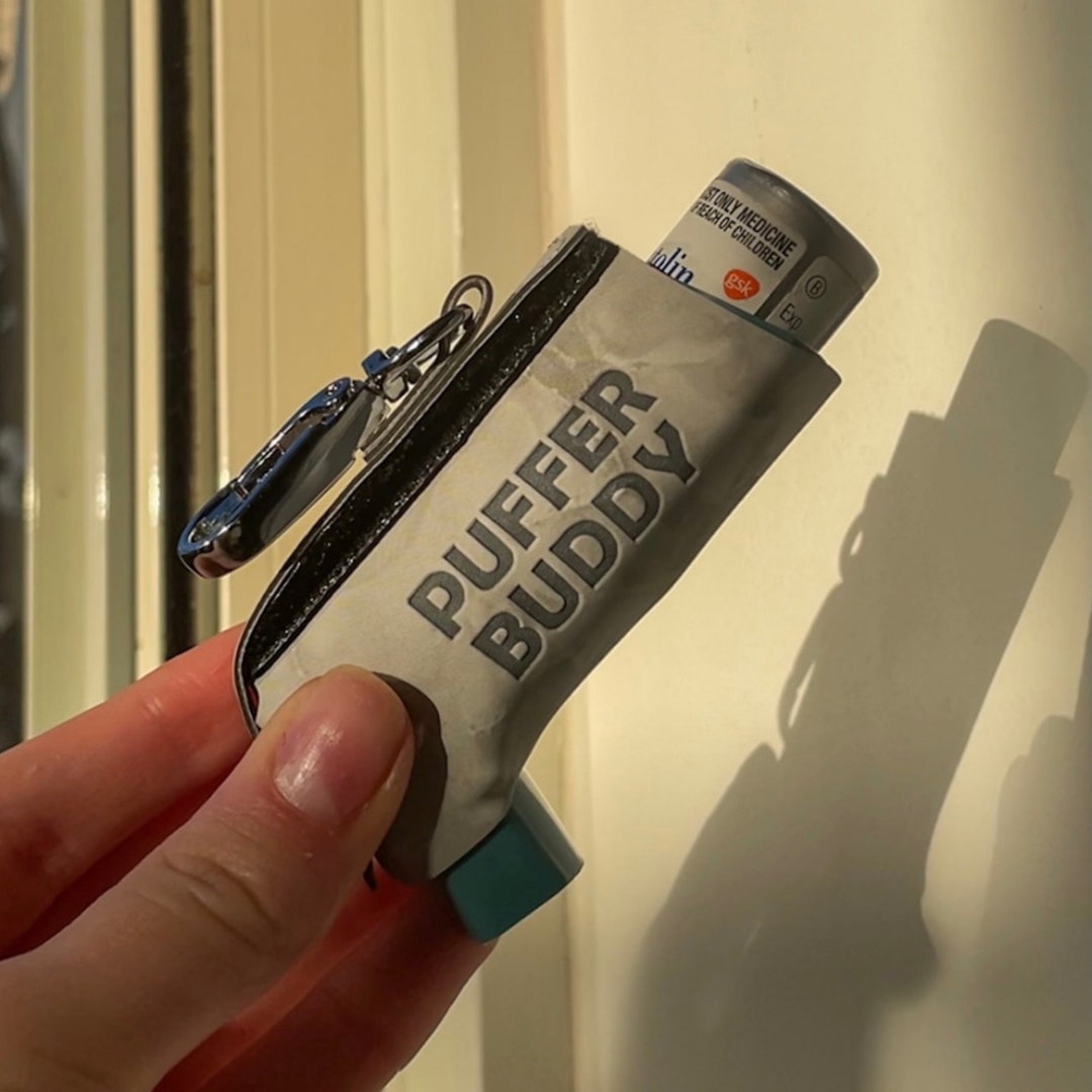 Solid Colour, Marble, Inhaler Holder, Inhaler Case, Inhaler Keychain ...