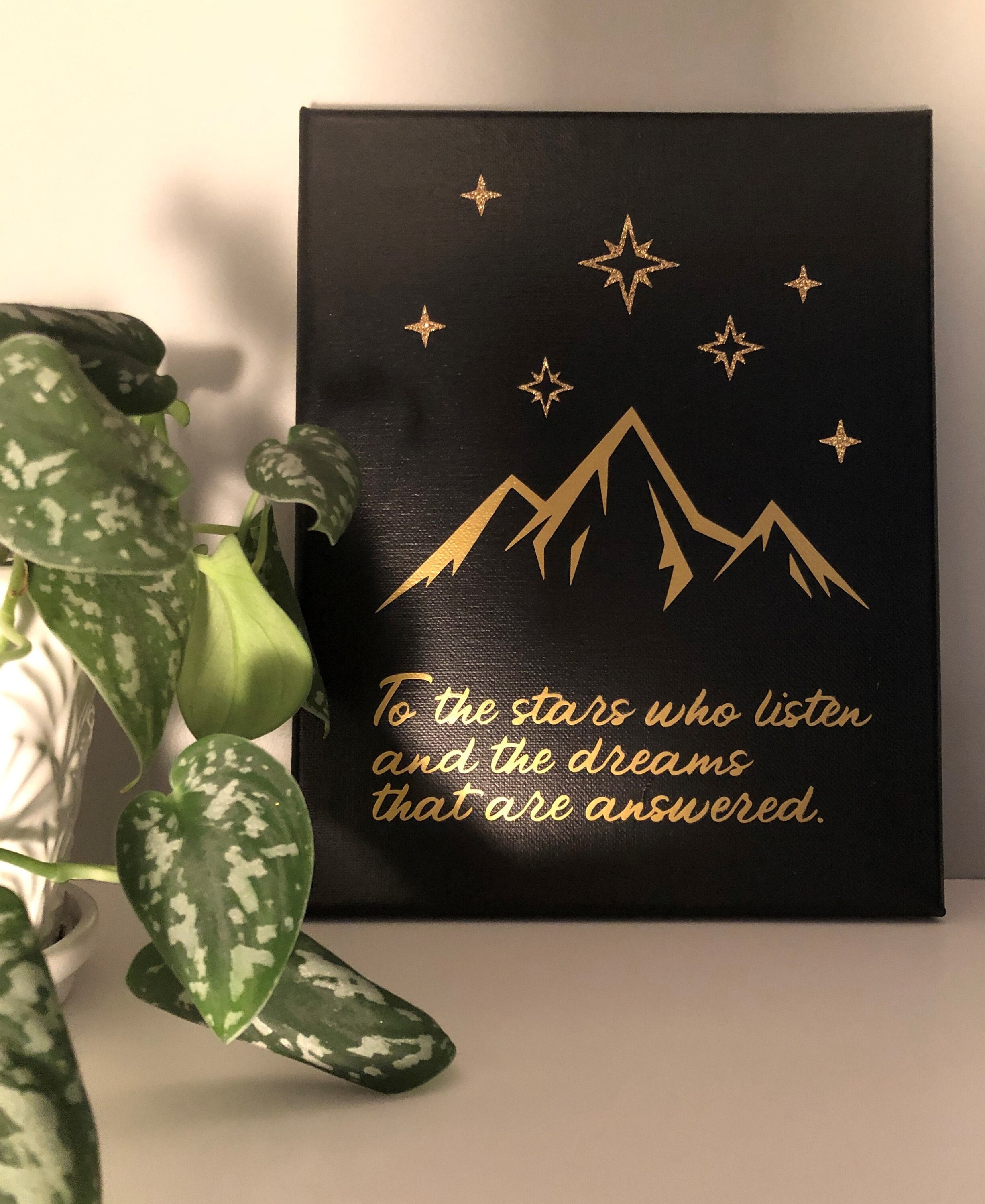 To the Stars Who Listen ACOTAR ACOTAR Art Print Sarah J - Etsy