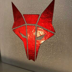 Omnis Vir Lupus Everyone a Wolf Pierce Brown Red Rising Howler for Life ...