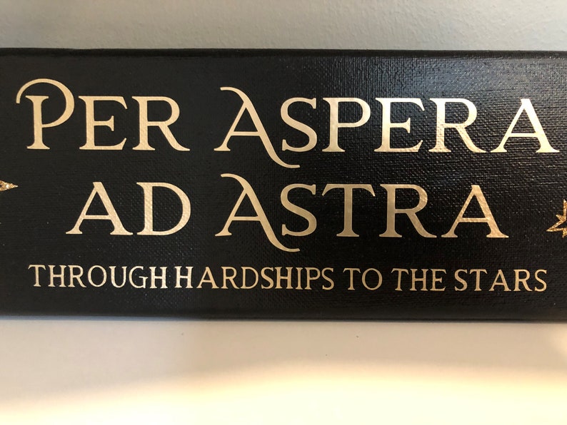 Per Aspera Ad Astra Through Hardships to the Stars Pierce - Etsy