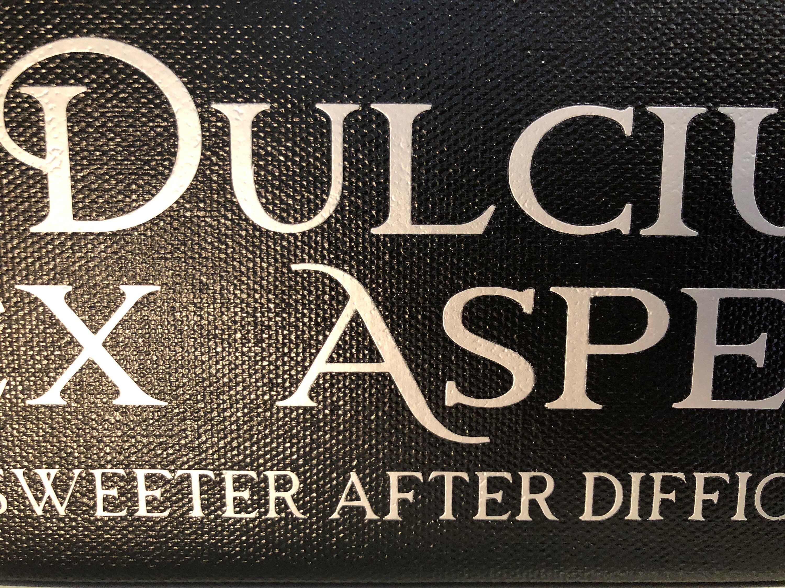 Dulcius Ex Asperis Sweeter After Difficulties the Lost City Latin Quote ...