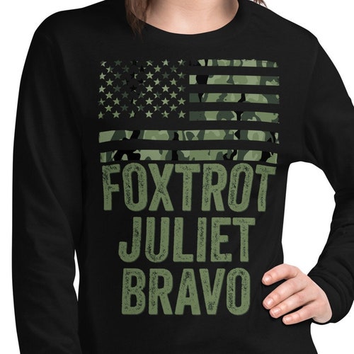 FJB foxtrot Juliet Bravo Mens Fit Long Sleeve Shirt - Etsy