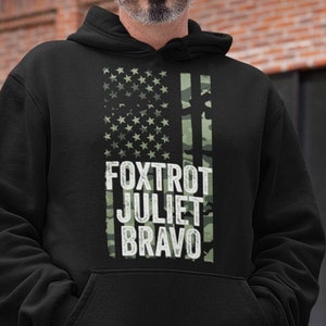 FJB Hoodie, FJB, Fjb Pro America Hoodie, Foxtrot Juliet Bravo, Military ...