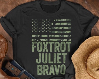 FJB Shirt, FJB, Fjb Pro America Shirt, Foxtrot Juliet Bravo, Military ...
