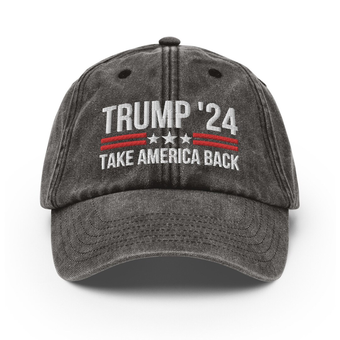 TRUMP 2024 Take America Back Hat, Take America Back Vintage Hat ...