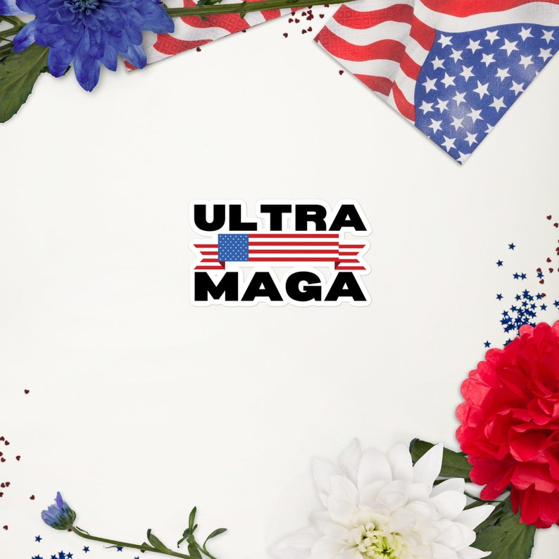 Ultra MAGA Sticker Patriotic Gifts Republican Stickers - Etsy