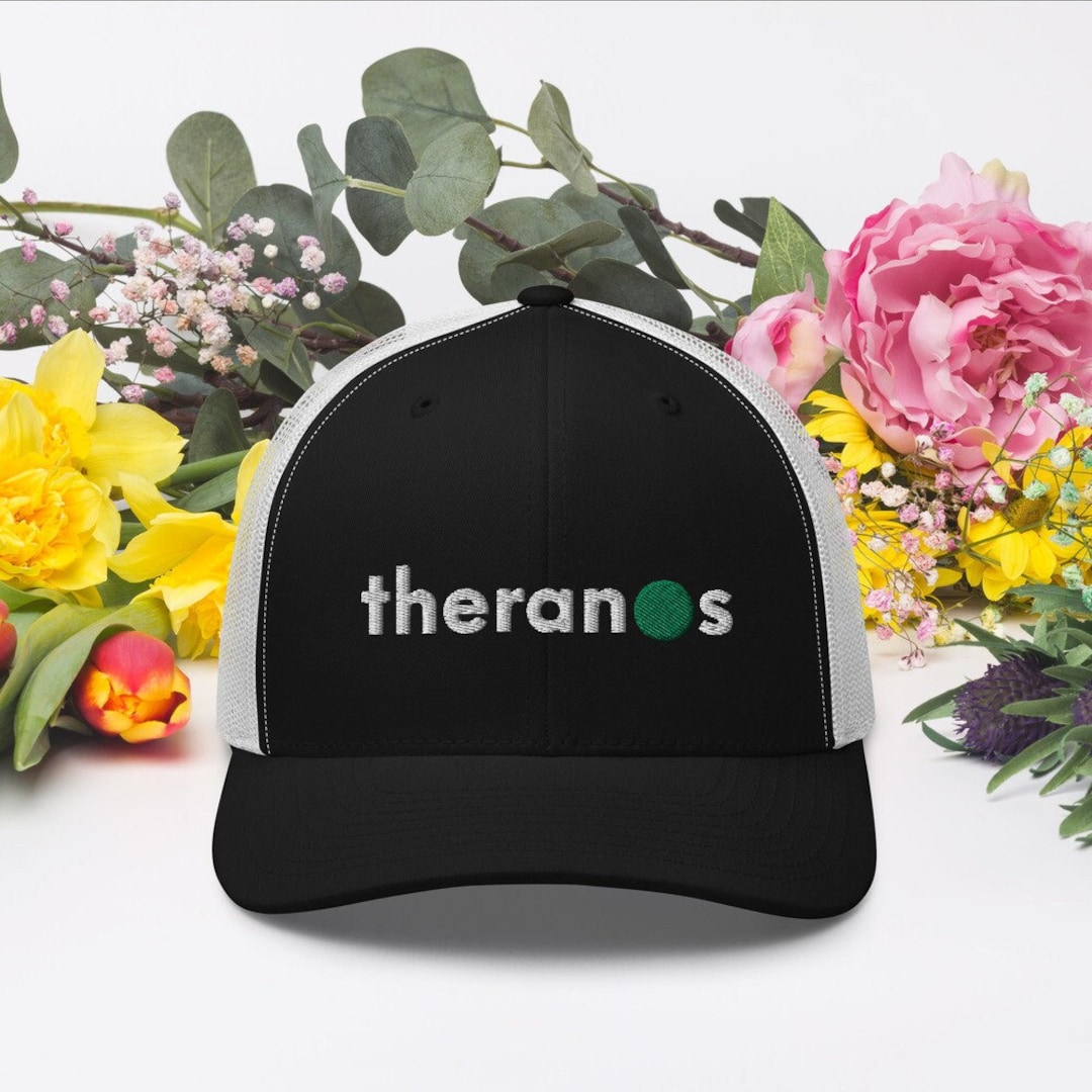 Theranos Startup Fraud Trucker Cap, Theranos Logo, Theranos Company, Theranos - Etsy