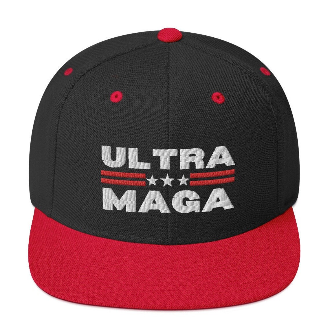 Ultra MAGA Snapback Hat, Trump Maga Hat, Republican Cap, American ...