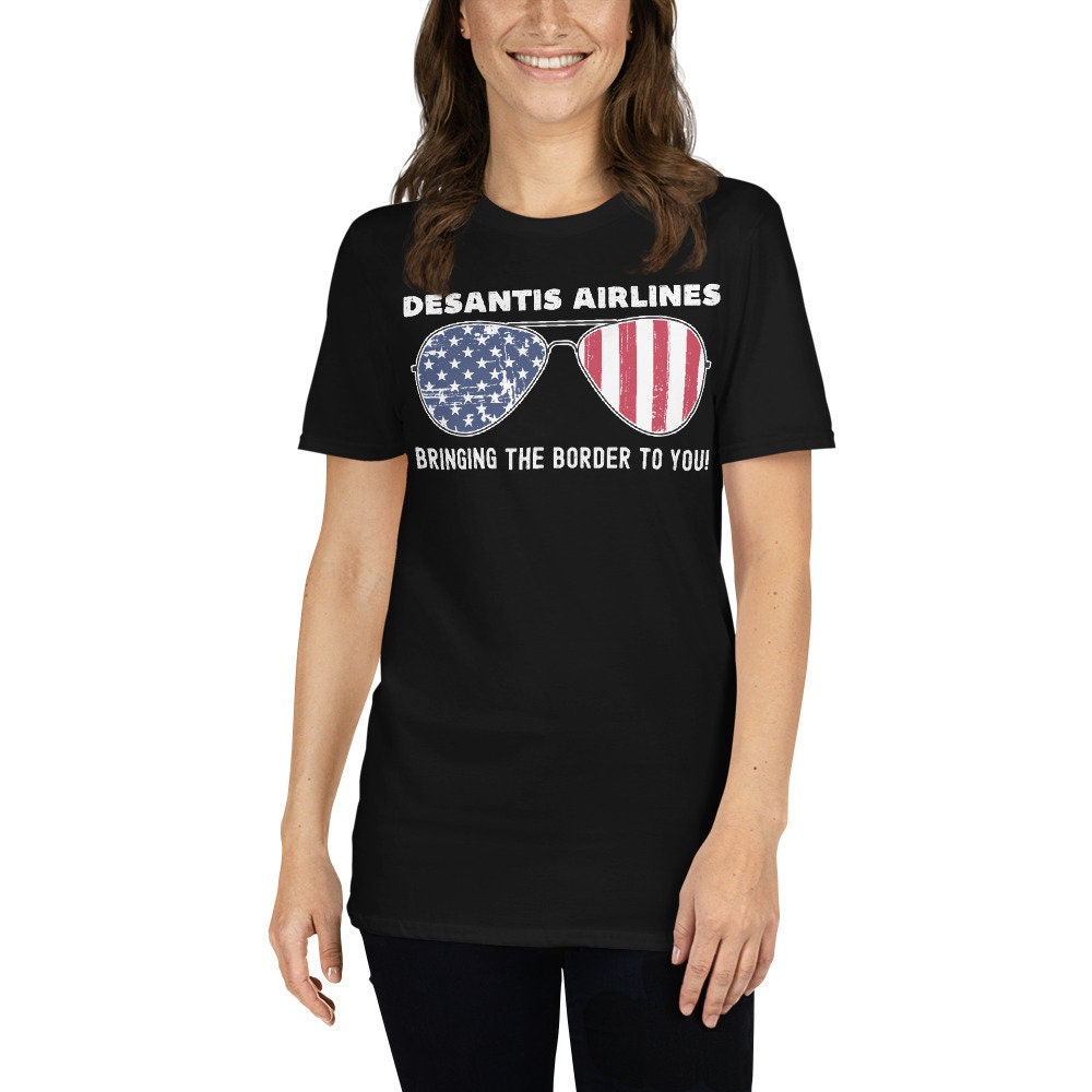 Desantis Airlines Shirt Ron Desantis T-shirt Bringing the - Etsy