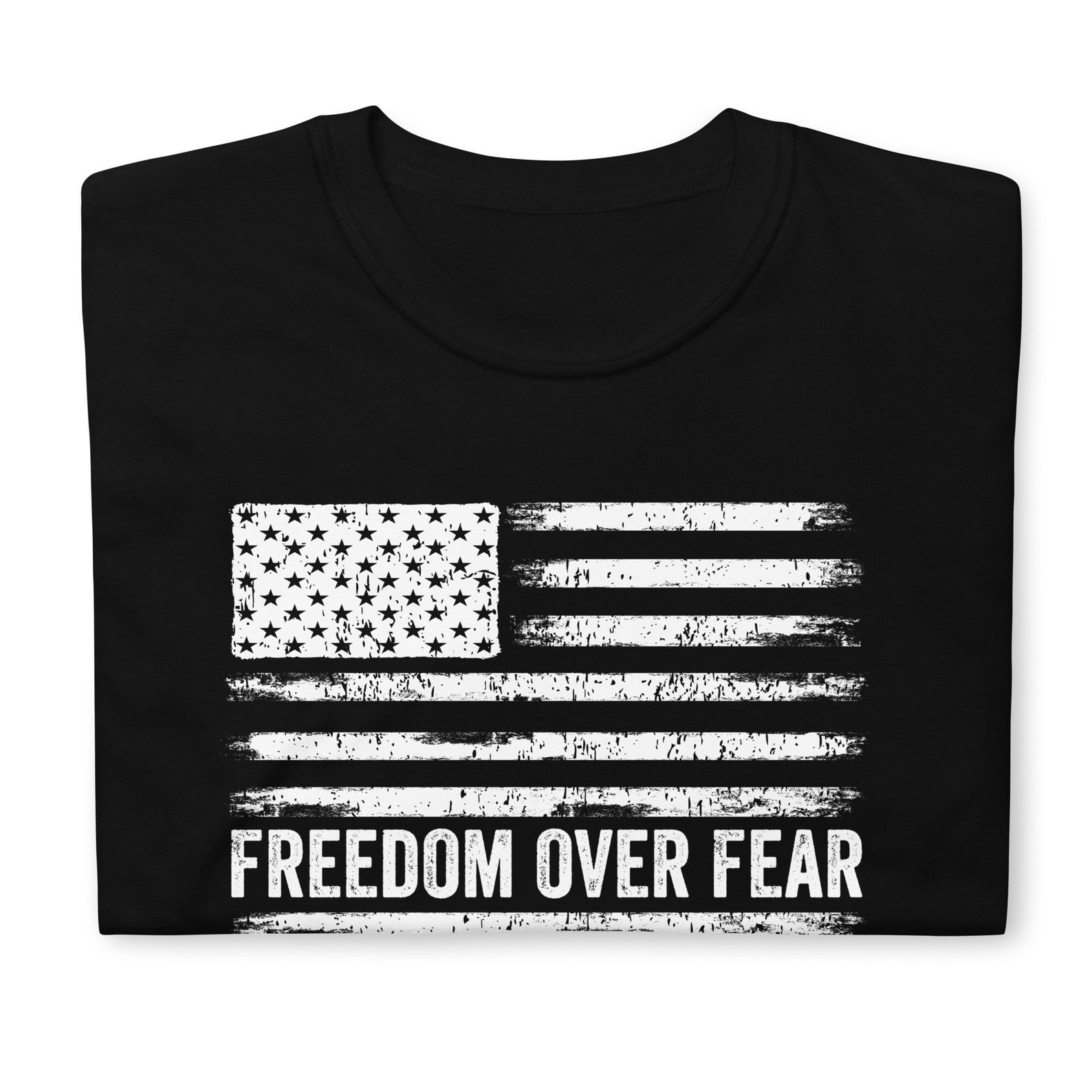 Freedom Over Fear Shirt, Conservative Freedom T Shirt, Patriotic Gifts ...