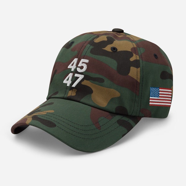 Trump 45 47 Hat - Etsy