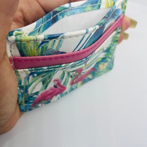 Flamingo Slim Wallet, Flamingo Lover Cards Wallet, Woman Wallet ...