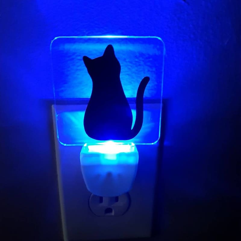 Cat Night Lights - Etsy